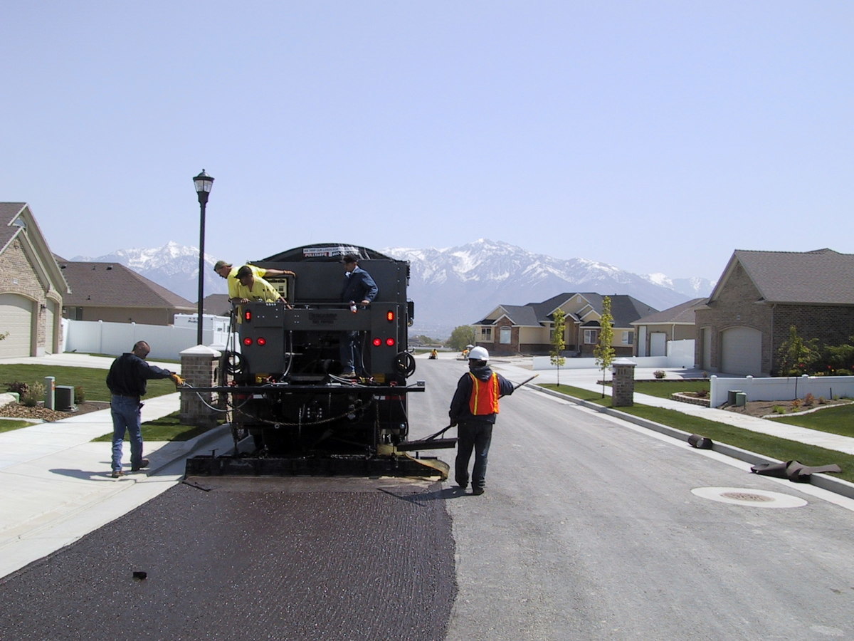Slurry Seal Application | RoadResource